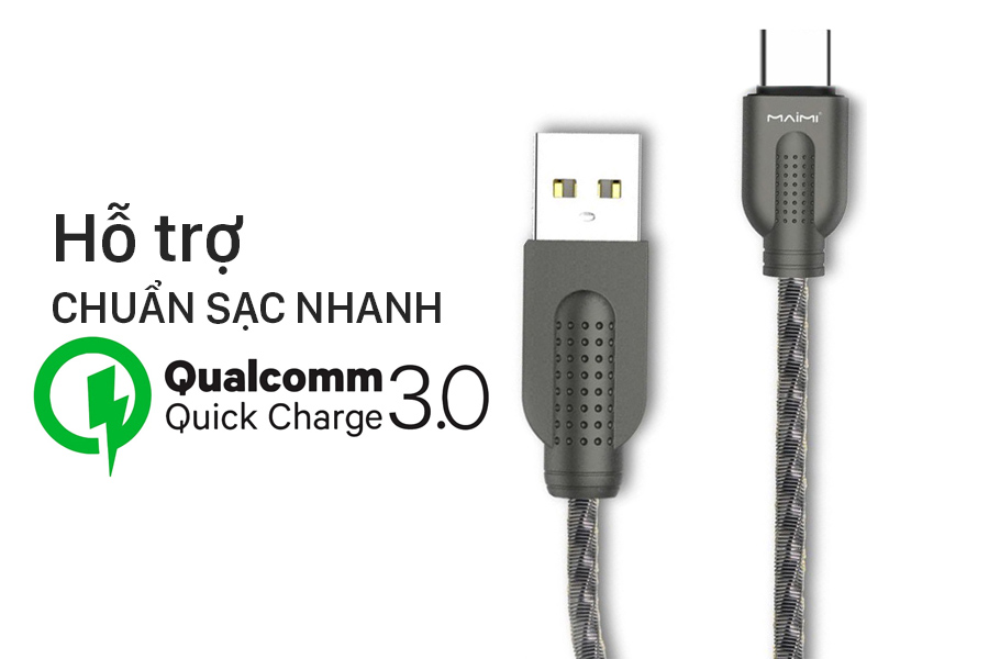 Dây sạc Maimi X10 1m Type C - GOMHANG.VN